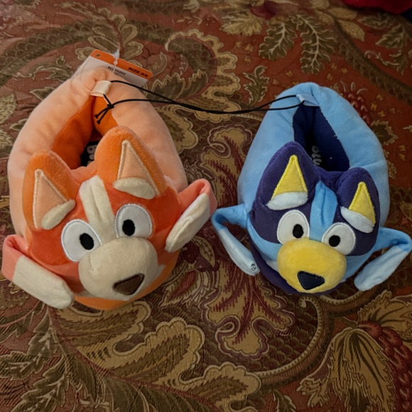 Bluey | Shoes | Bluey And Bingo 56 Plush Slippers For Kids | Poshmark
